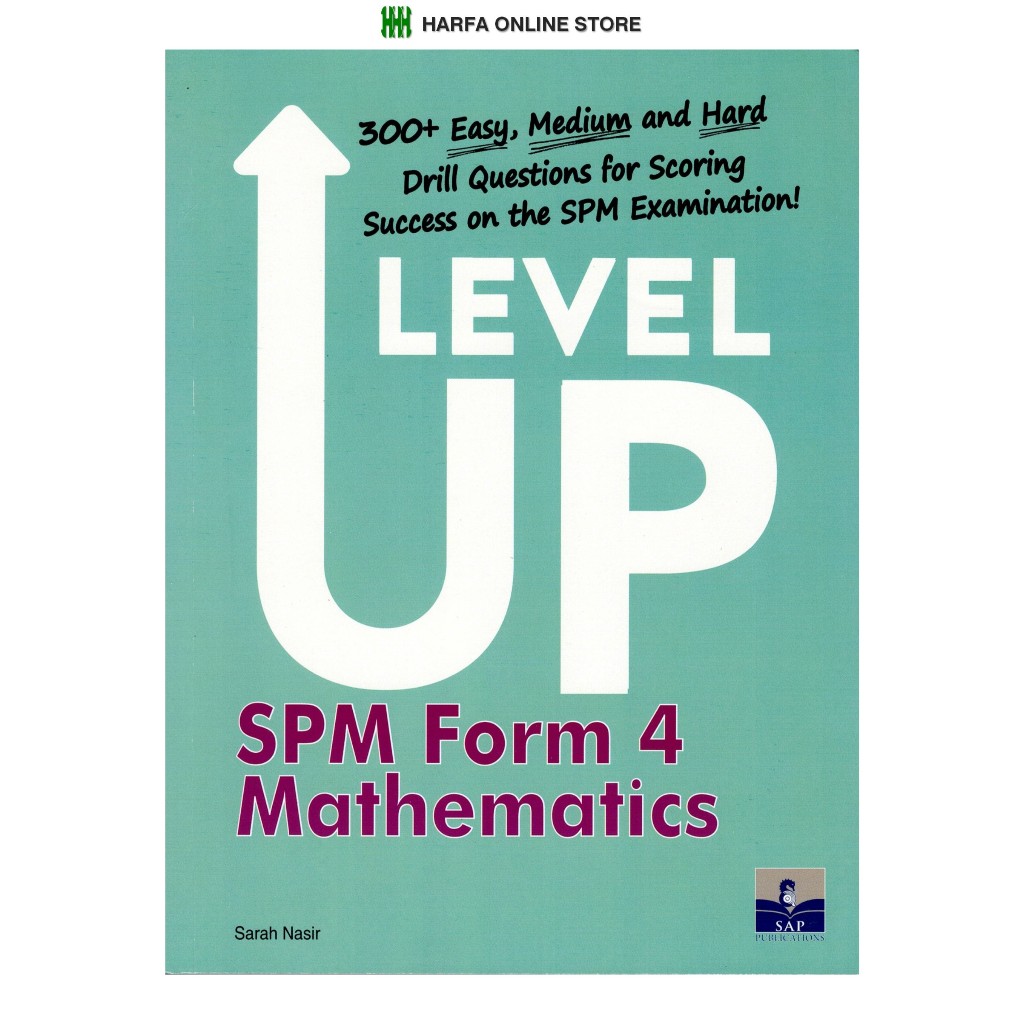 BUKU RUJUKAN : LEVEL UP SPM FORM 4 MATHEMATICS | Shopee Malaysia