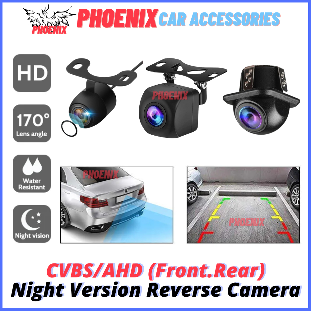 AHD 720P /1080P Car Front Rear View Reverse Parking Camera Night ...