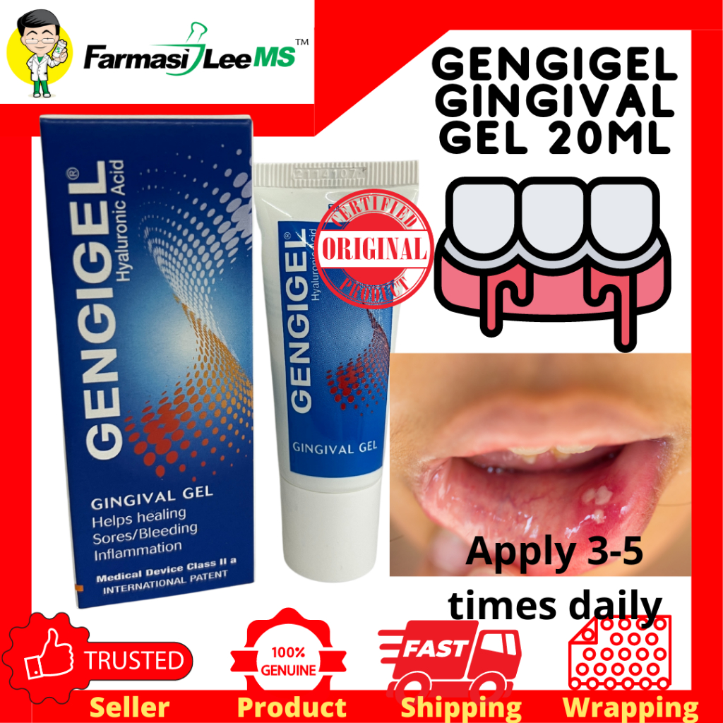 GENGIGEL Gingival Gel 20ml (Exp 05/2026) | Shopee Malaysia