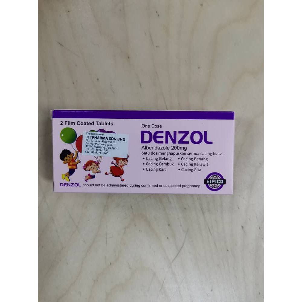 DENZOL TABLET 200MG 2S/BOX | Shopee Malaysia