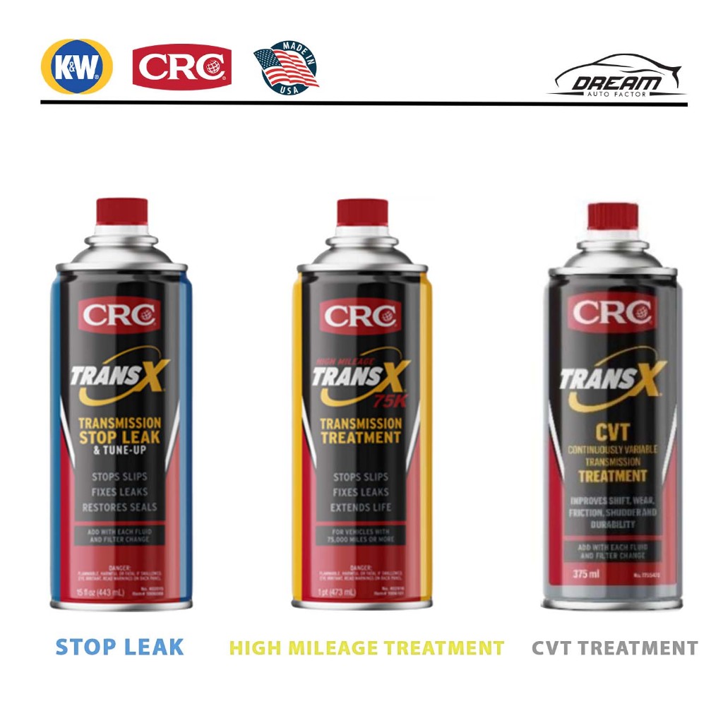 CRC K&W Trans X Automatic Transmission Auto ATF Treatment High Mileage ...