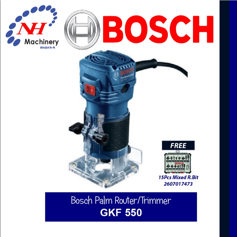 BOSCH GKF 550 - PALM ROUTER | Shopee Malaysia