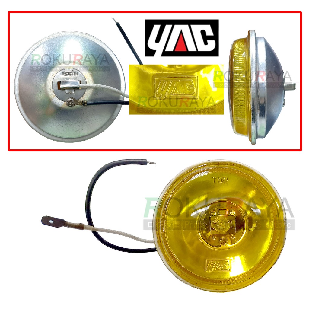 YAC Original JDM MDM 7cm Universal Front Bumper Spotlight Spot Light ...