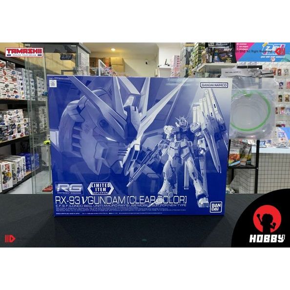 Premium Bandai Nu Gundam (RG) (Clear Color) | Shopee Malaysia