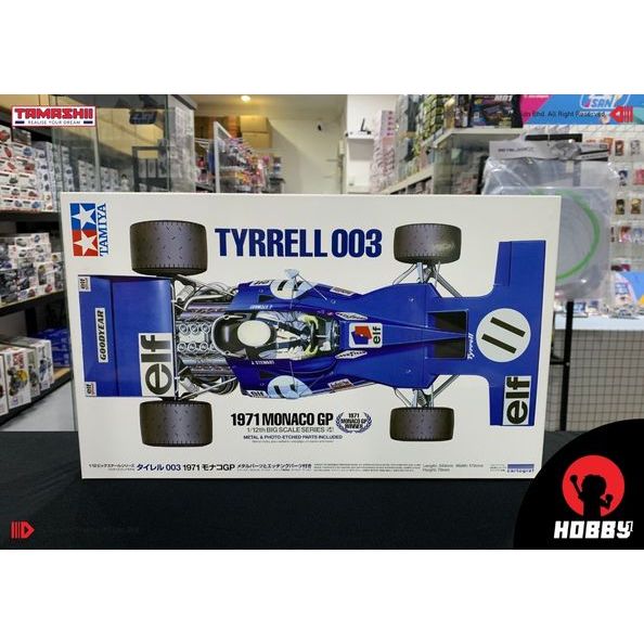 Tamiya Tyrrell 003 1971 Monaco GP (Scale 1/12) | Shopee Malaysia