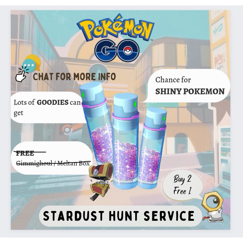 Pokemon Go Stardust Farm service | Shopee Malaysia
