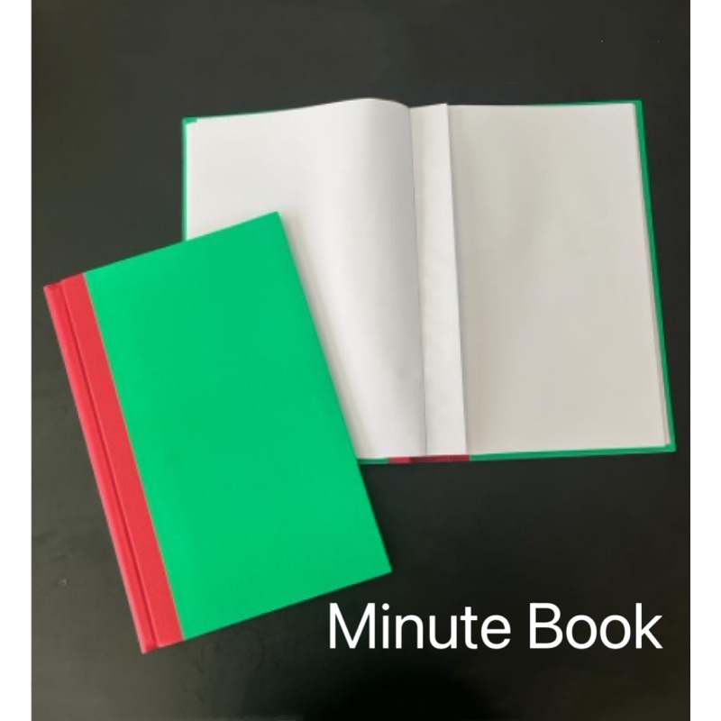 COMPANY MINUTE BOOK/REGISTER BOOK BUKU MINIT 80 SHEETS (Record Minute ...