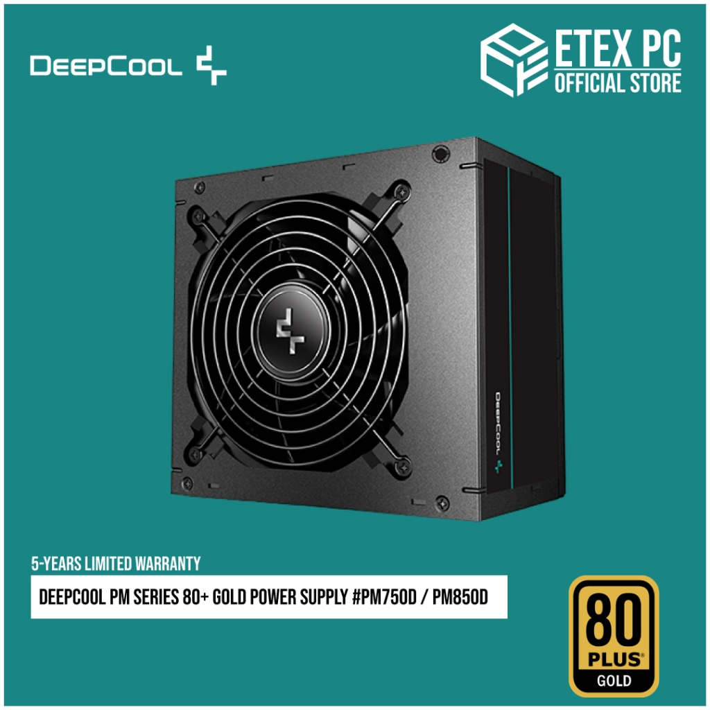 DeepCool PM750D / PM850D Series 80+ Gold Power Supply # R-PM750D-FA0B ...