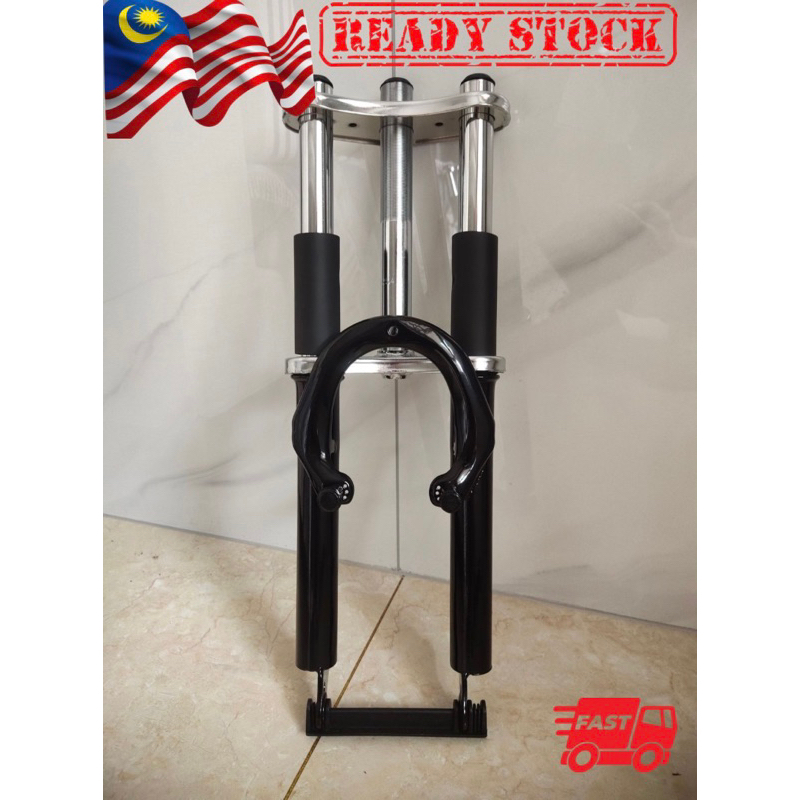 【Ready Stock🔥】OFFER!!!20"Double Fork/Downhill Suspension Fork/Fork ...