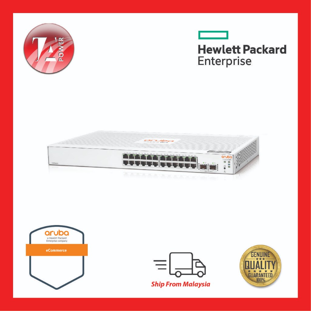 [LIMITED STOCK] HPE/ARUBA JL812A Instant On 1830 24-Port Smart-managed ...
