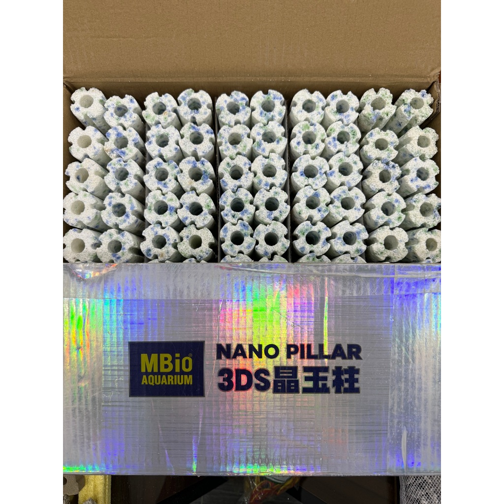 Ready Stock - Mbio Nano Pillar 3DS Filter Media Aquarium 155mm X 35mm ...