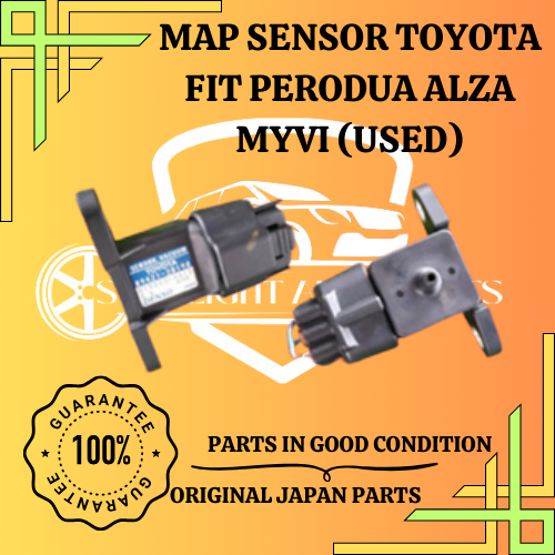 MAP SENSOR TOYOTA FIT PERODUA ALZA MYVI (USED) | Shopee Malaysia