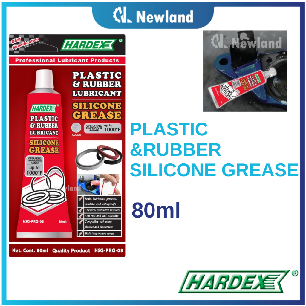 Hardex Silicone Grease / Plastic & Rubber Lubricant Silicone Grease ...