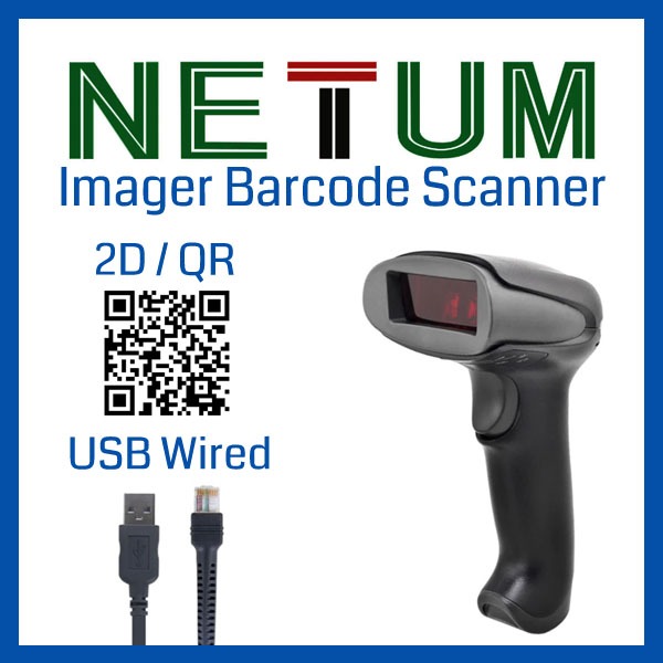 NETUM QR / 2d Barcode Scanner - Wired USB | Shopee Malaysia