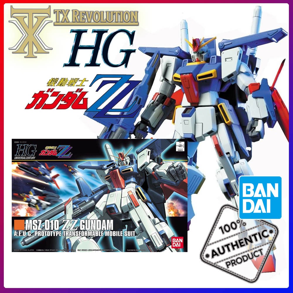 HGUC MSZ-010 ZZ Gundam DOUBLE ZETA Z | Shopee Malaysia