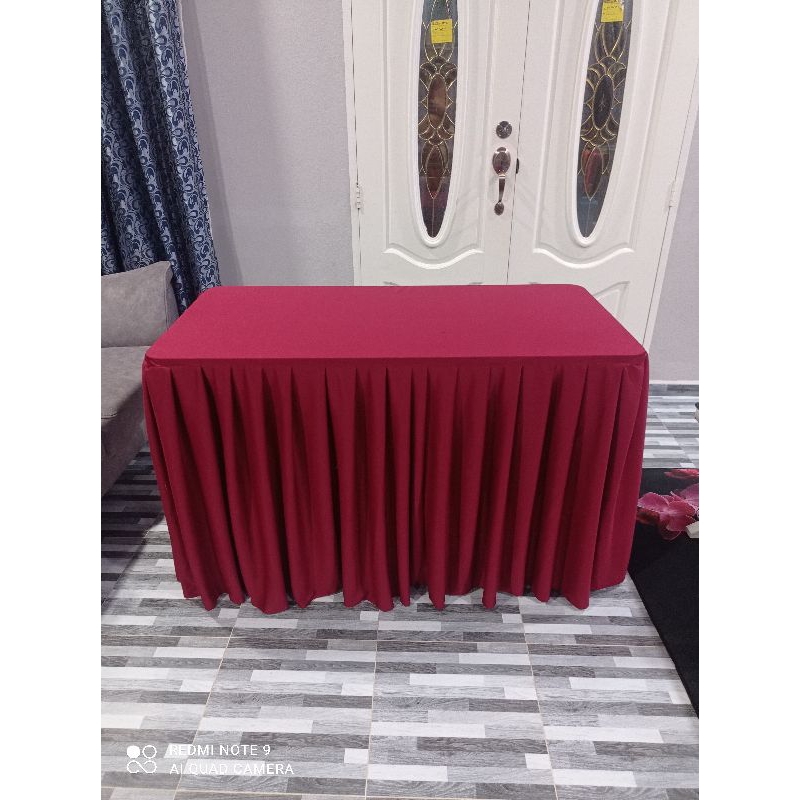 Alas meja banquet, alas meja buffet | Shopee Malaysia