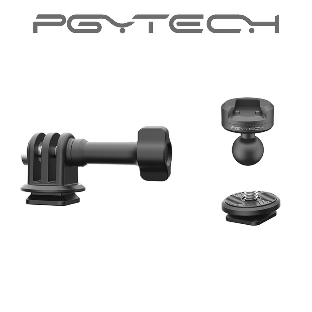 PGYTECH Caplock Quick Release Ballhead Mount Adapter for GoPro Insta360 ...