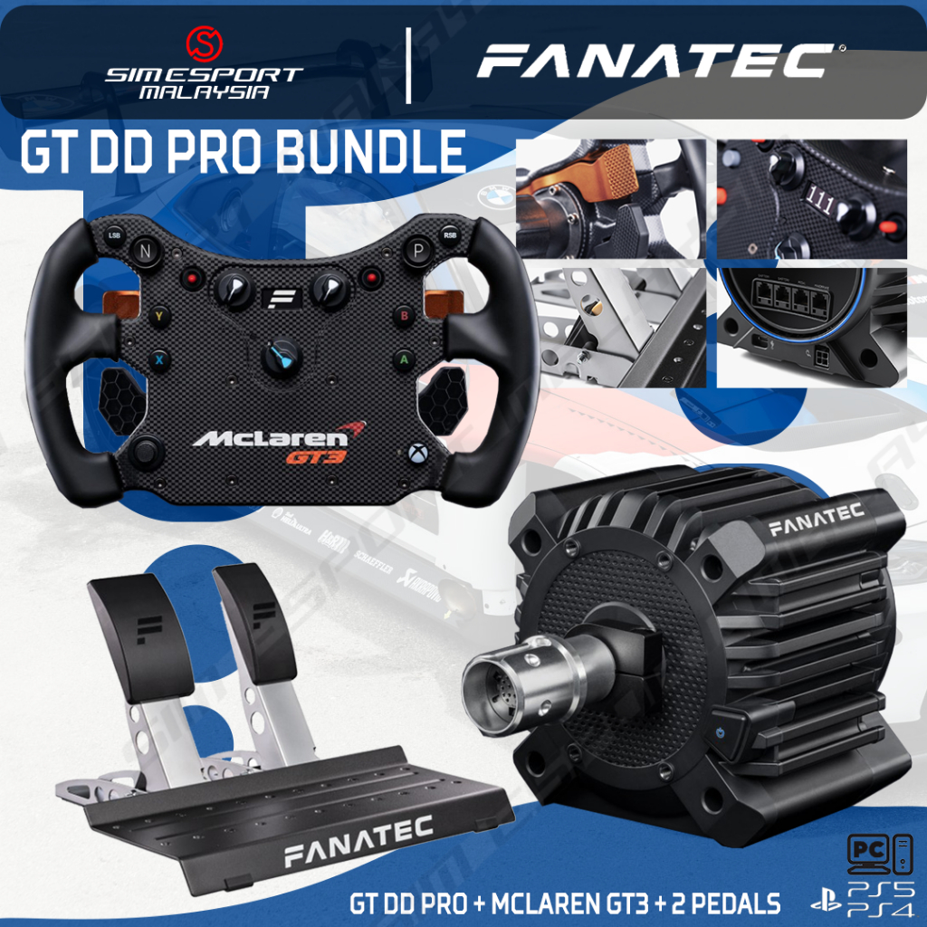 Fanatec | GT DD PRO | CSL DD | Bundle | Shopee Malaysia