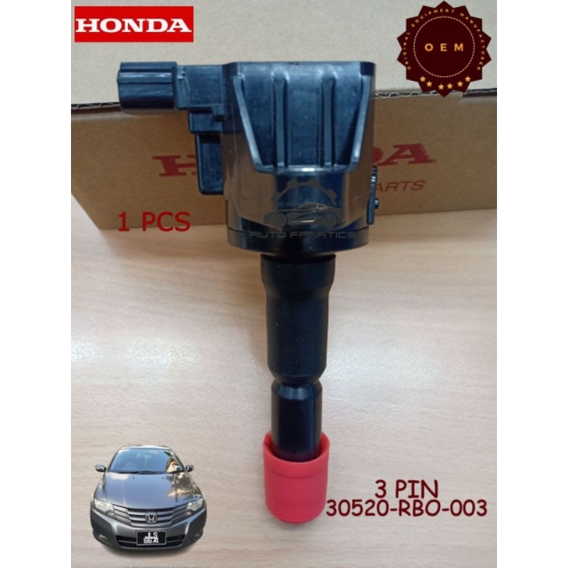 PLUG COIL IGNITION HONDA CITY TMO '09' - ( 30520-RBO-003) | Shopee Malaysia