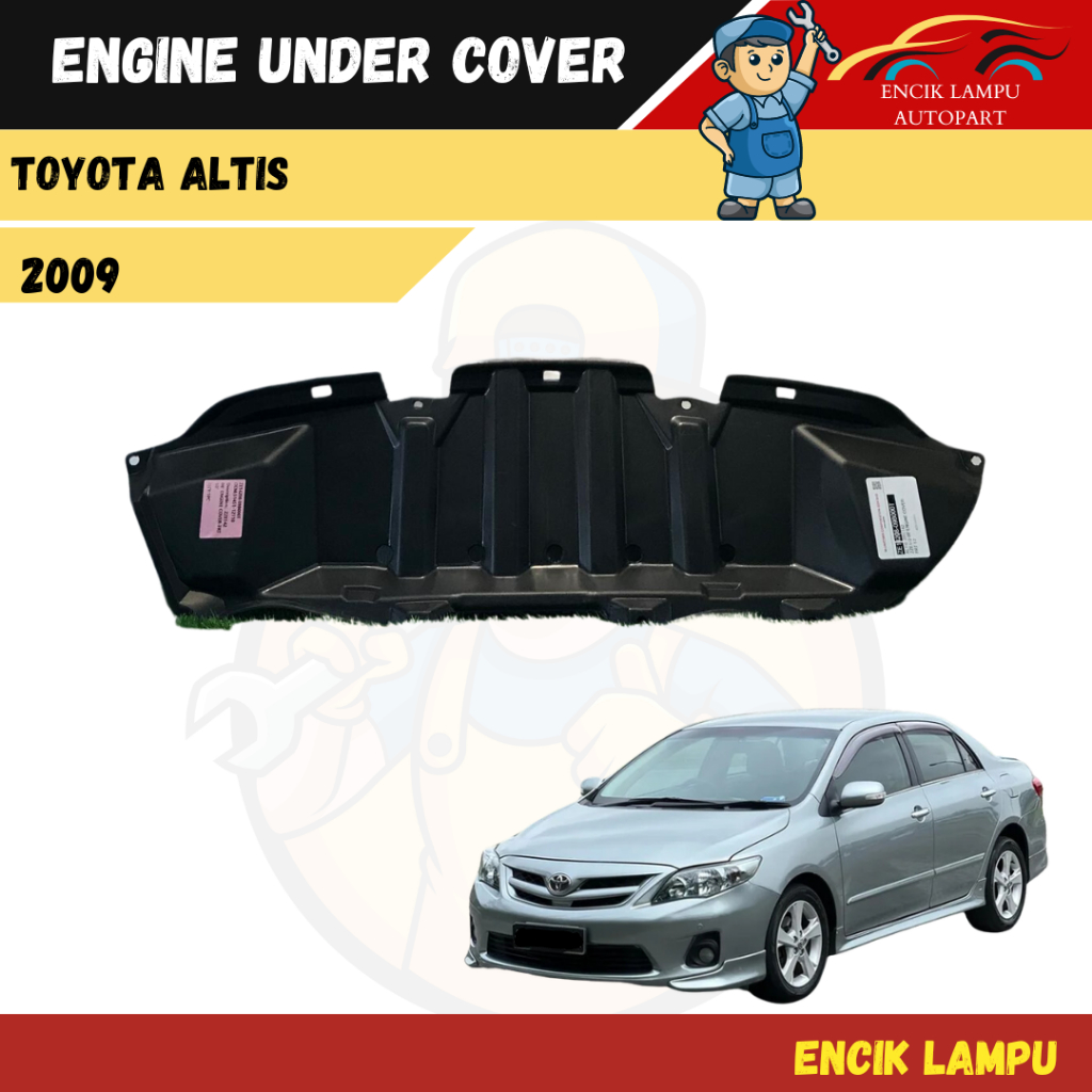 Engine Under Cover Centre Toyota Altis 2009 100% New High Quality ...