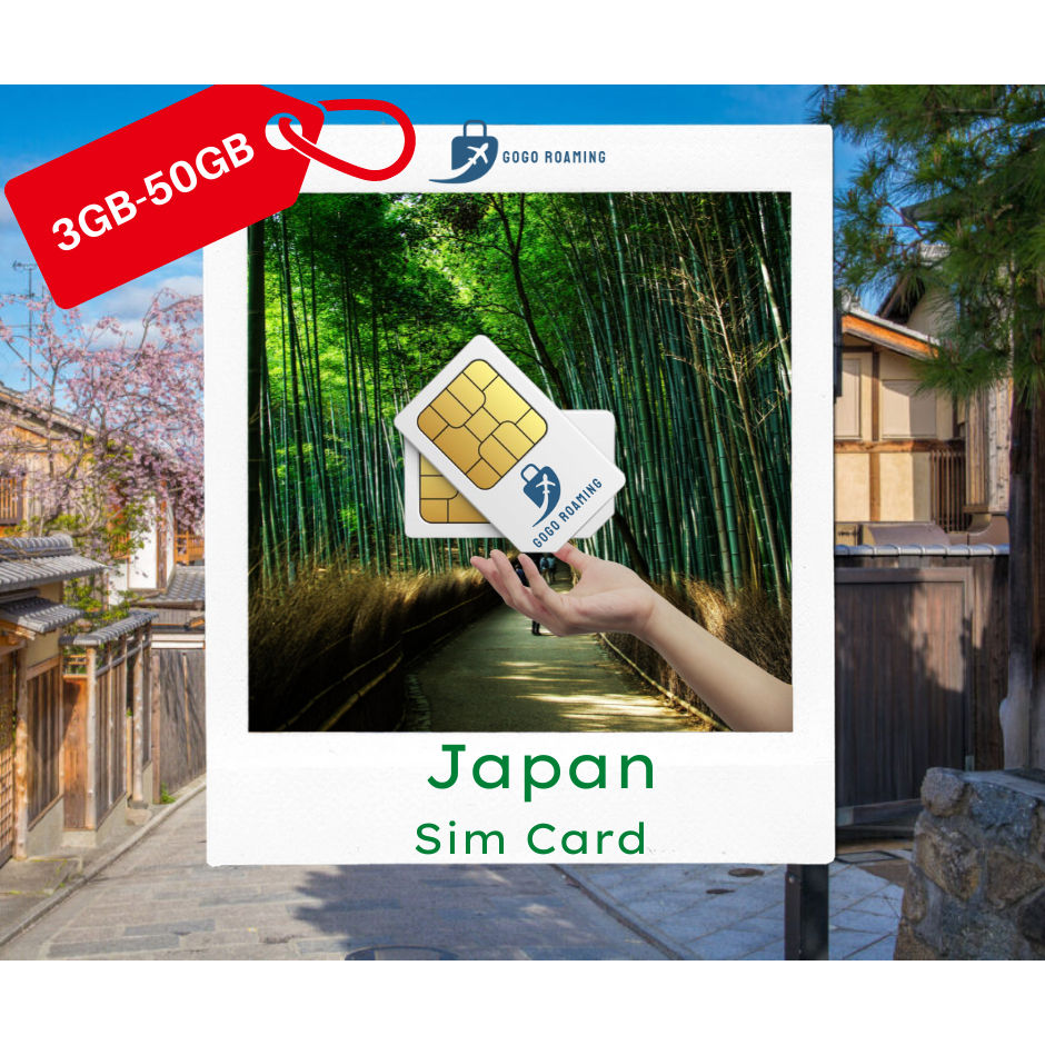 【JAPAN IIJ Docomo】Japan Unlimited Data Sim Card【3GB - 30GB】GoGo Roaming ...