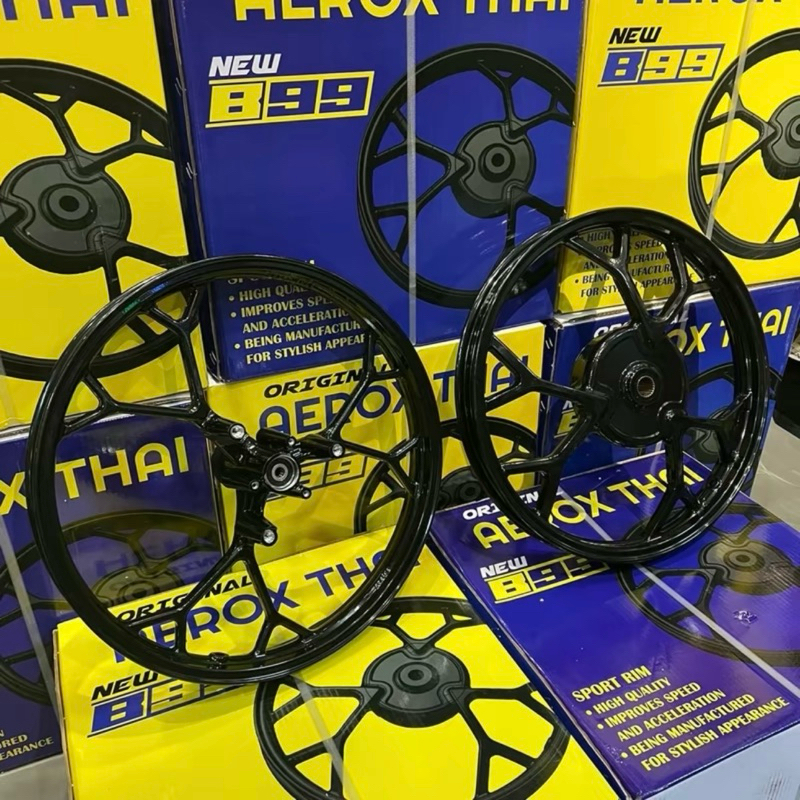 [ READY STOCK ] AEROX THAI CNC RIM 100% ORIGINAL NVX-155 V1/V2 RIM 1.60 ...