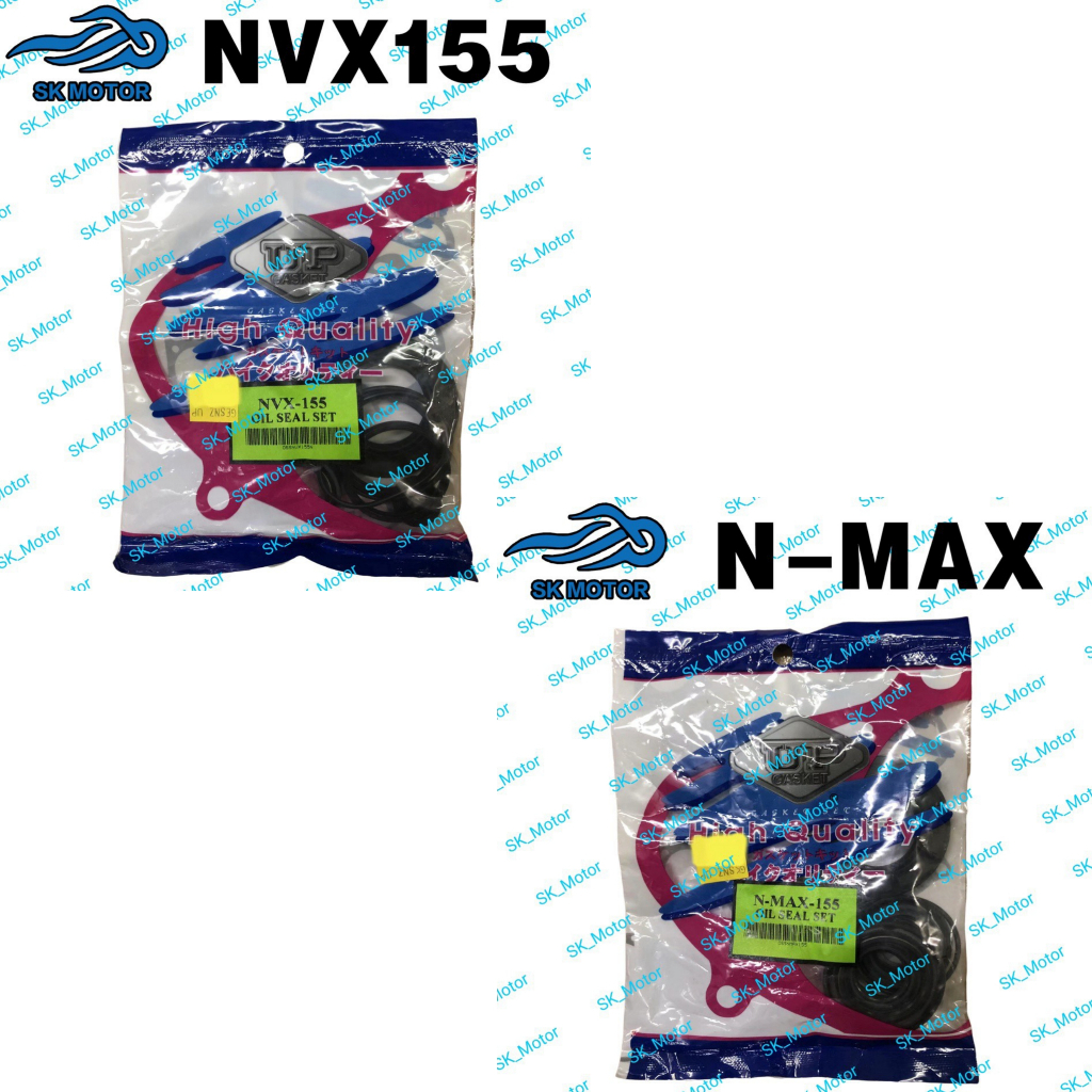 UP Yamaha NVX155 NVX 155 V1 / N MAX NMAX Oil Seal Set Gasket O-Ring ...
