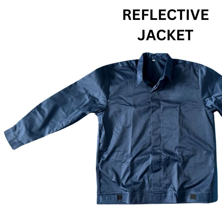 Safety Reflective Work Jacket | Shopee Malaysia