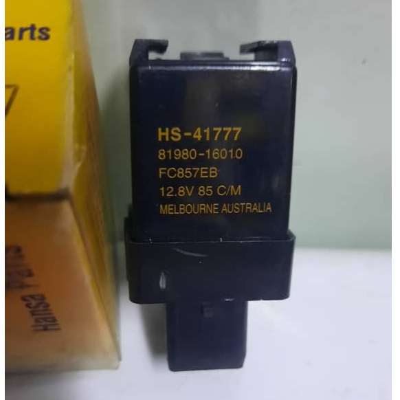 HANSA FLASHER RELAY 12V 3 PIN. HS-41777, HS 41111 PW500223/PW546916 ...