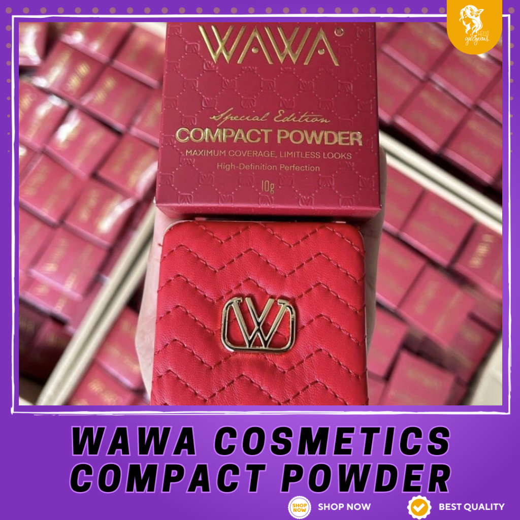 🍂SHIP OUT 24HR🍂 🆕🔥WAWA COMPACT POWDER BY WAWA COSMETIC | Shopee Malaysia