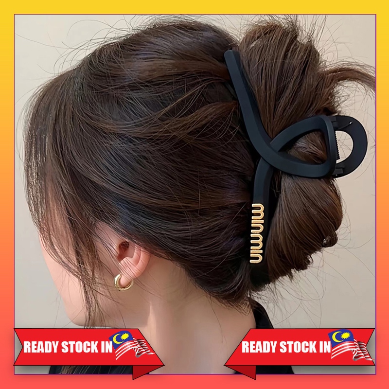 Korean Inst Hairpin Shark clip Hair Clip Klip Rambut | Shopee Malaysia