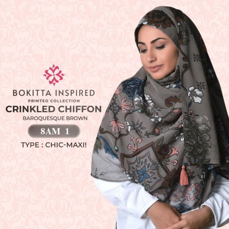 Tudung Instant Hijab Bokitta Chic Maxi | Shopee Malaysia