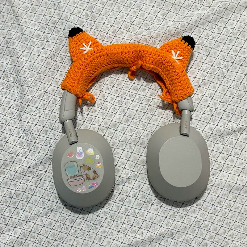 custom crochet headphone cover | Shopee Malaysia