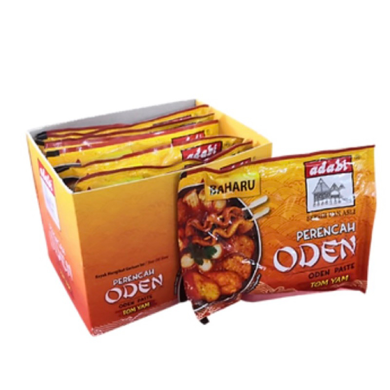 ODEN ADABI TOMYAM & KIMCHI 1 BOX (120g x 12 PACK) | Shopee Malaysia