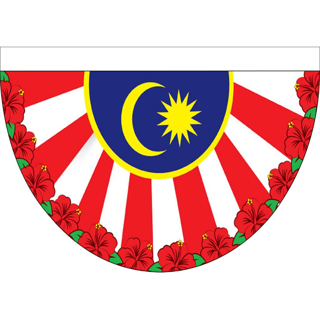 READY STOCK Set Bendera Hiasan Merdeka 10pcs & 20pcs Jalur Gemilang ...