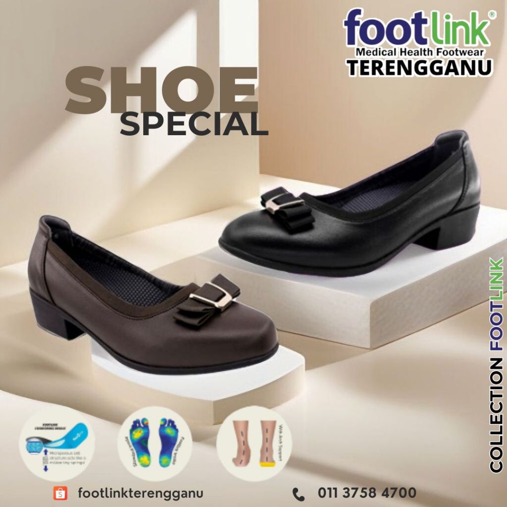 Footlink TH 4273 & TH 6373 Health Women Shoe | Shopee Malaysia
