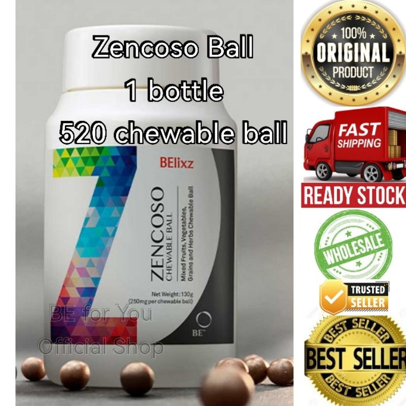 [ READY STOCKS ] ZENCOSO CHEWABLE BALL 100% ORIGINAL Zencoso Chewable ...