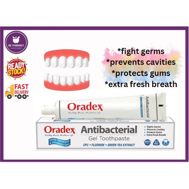 Oradex Antibacterial Toothpaste 120g | Shopee Malaysia