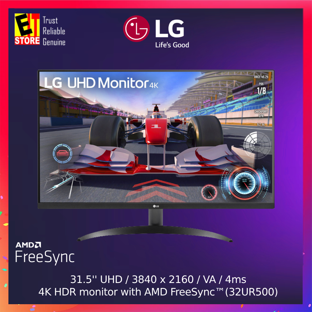 LG 32UR500 31.5'' UHD 4K HDR monitor with AMD FreeSync™ 3Years Warranty ...