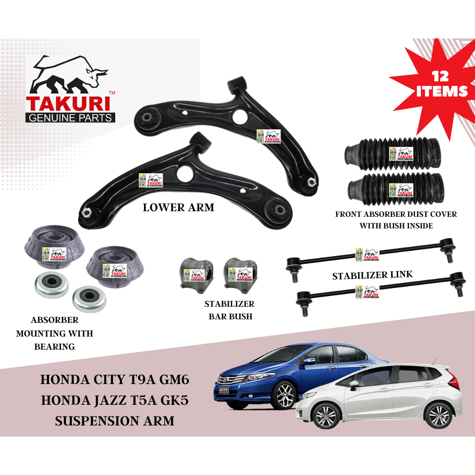 TAKURI HONDA CITY T9A GM6 JAZZ GK5 FRONT LOWER ARM STABILIZER LINK ...