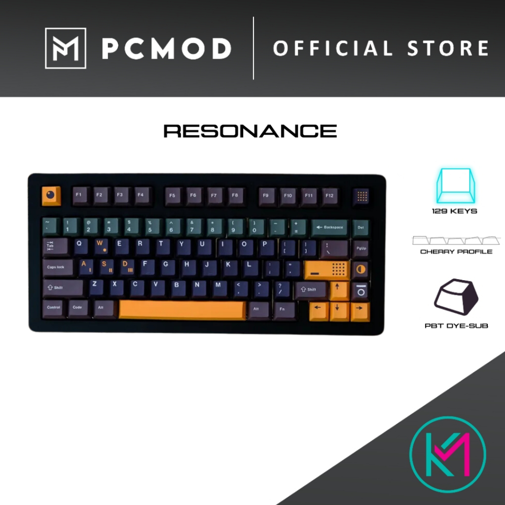 Resonance Keycaps | Cherry Profile Keycaps | PCMOD x KEYMOD | Shopee ...