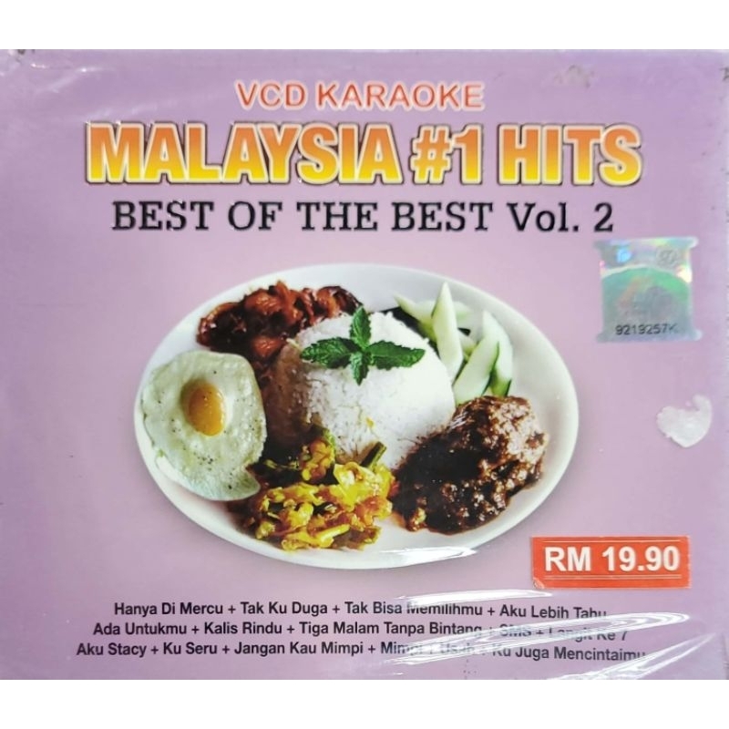 Malaysia #1 Hits - Best Of The Best Vol.2 (VCD) | Shopee Malaysia