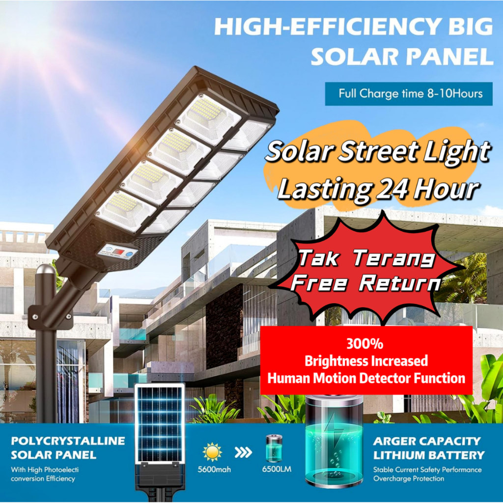 Lampu Solar Outdoor Waterproof Solar Light Outdoor Lighting IP67 Solar ...