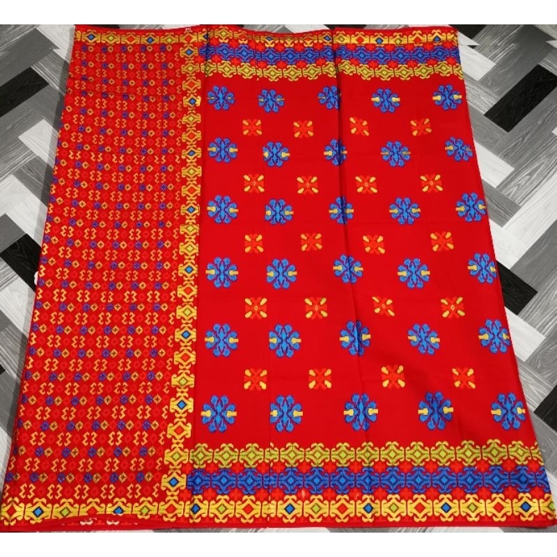 Songket Sarawak 2 Meter ( Merah) | Shopee Malaysia