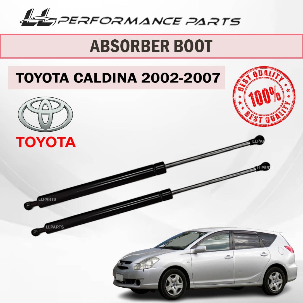 Toyota Caldina 2002-2007 Rear Bonnet Absorber Boot Damper Rear Boot ...