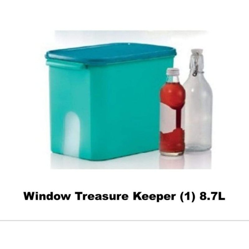 TUPPERWARE WINDOW TREASURE KEEPER 8.7L (1) | Shopee Malaysia