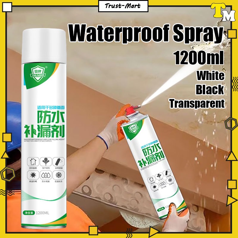 Waterproof Spray 1200ml Waterproof Sealant Sater Proof Spray Repair ...