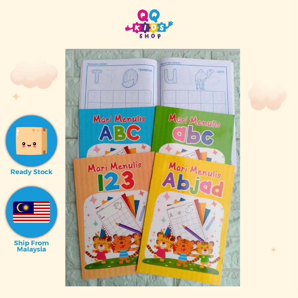 Stok Sedia Buku Aktiviti B5 Mari Menulis/B5 Mari Menulis Activity Book ...