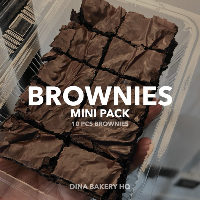 (10 PCS) Homemade Brownies by Dina Bakery HQ | Shopee Malaysia