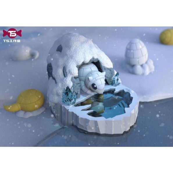TS Studio - Sandshrew Pokemon Series 001 Resin Statue GK Anime Figure ...